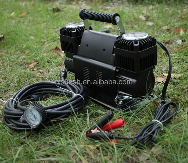 300L 12V/24V Double Cylinders 200PSI Tire Inflator Heavy Duty Air ...