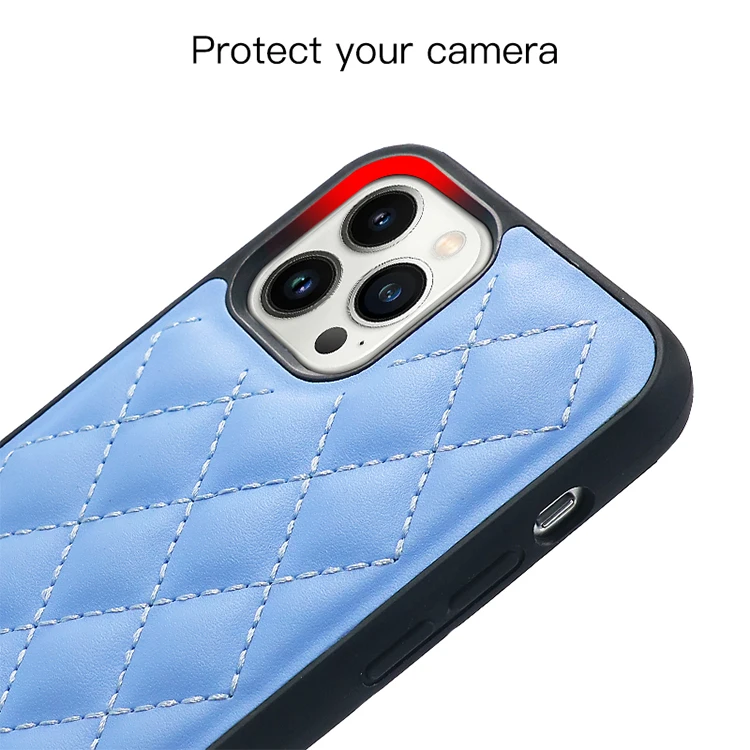 Manufacturer Leather Puffer Custom Puff Phone case for I Phone 15 Cases ...