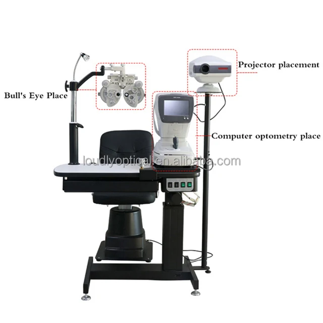 100% New Loudly Brand Optical Clinic Ophthalmic Unit Ophthalmic Stand ...