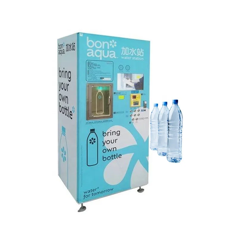 Purified Water Vending Machine Reverse Osmosis Dispenser Water Vending ...