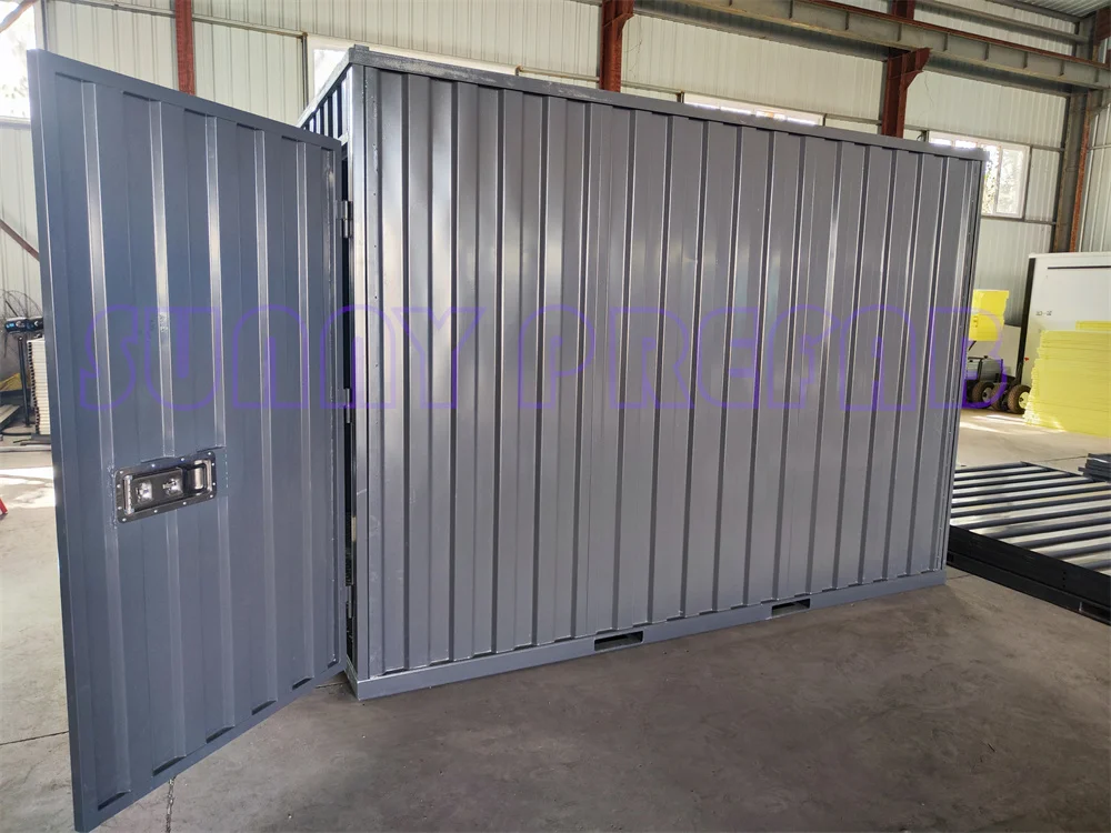 5'8'10'12' Feet DEMOUNTABLE Steel Assemble Mobile Moving Self Storage ...