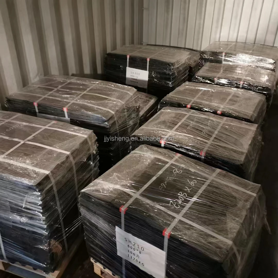 Excavator Steel Track Plates - Durable Triple Grouser Pads