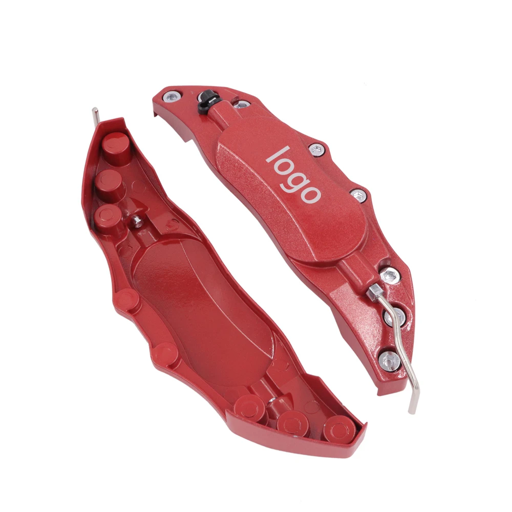 Car Brake Caliper Cover Kit - Aluminum Metal Brake Covers for Universal ...