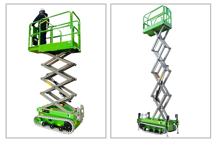 Emergency Lowering System Mobile Electric 5m 6m 12m 14m Scissor Lift ...