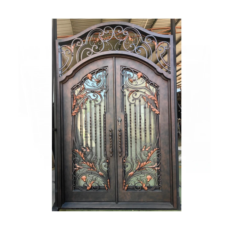 Modern House Iron Pipe Door Design - Secure & Stylish