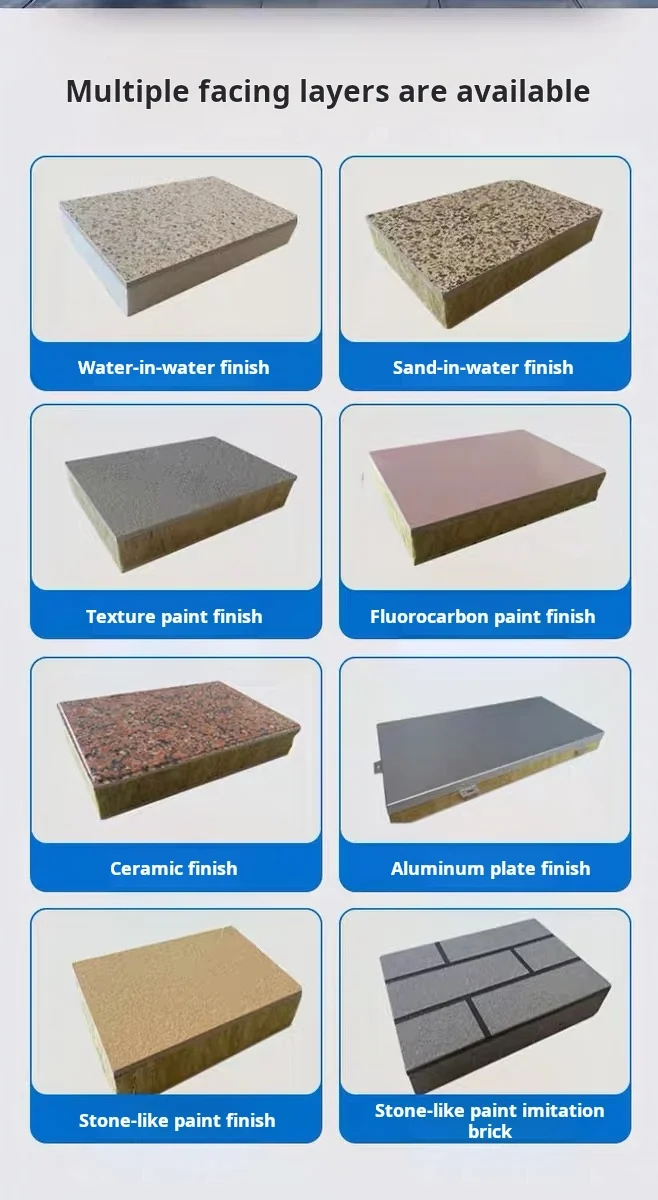Integrated Insulation and Decoration Board Polyurethane Exterior Wall ...