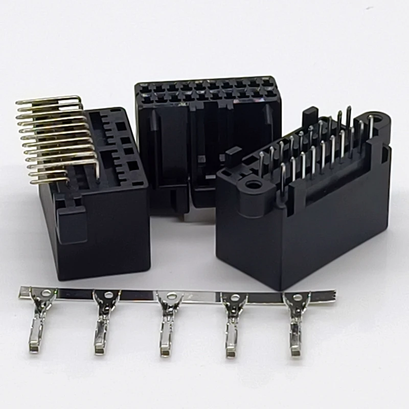 PCB 6 Pin Right Angle Auto Wire Harness Connector - CQFH