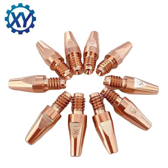 1.2mm Welding Wire of Fronius Welding Torch Copper Contact Tips M8x1 ...