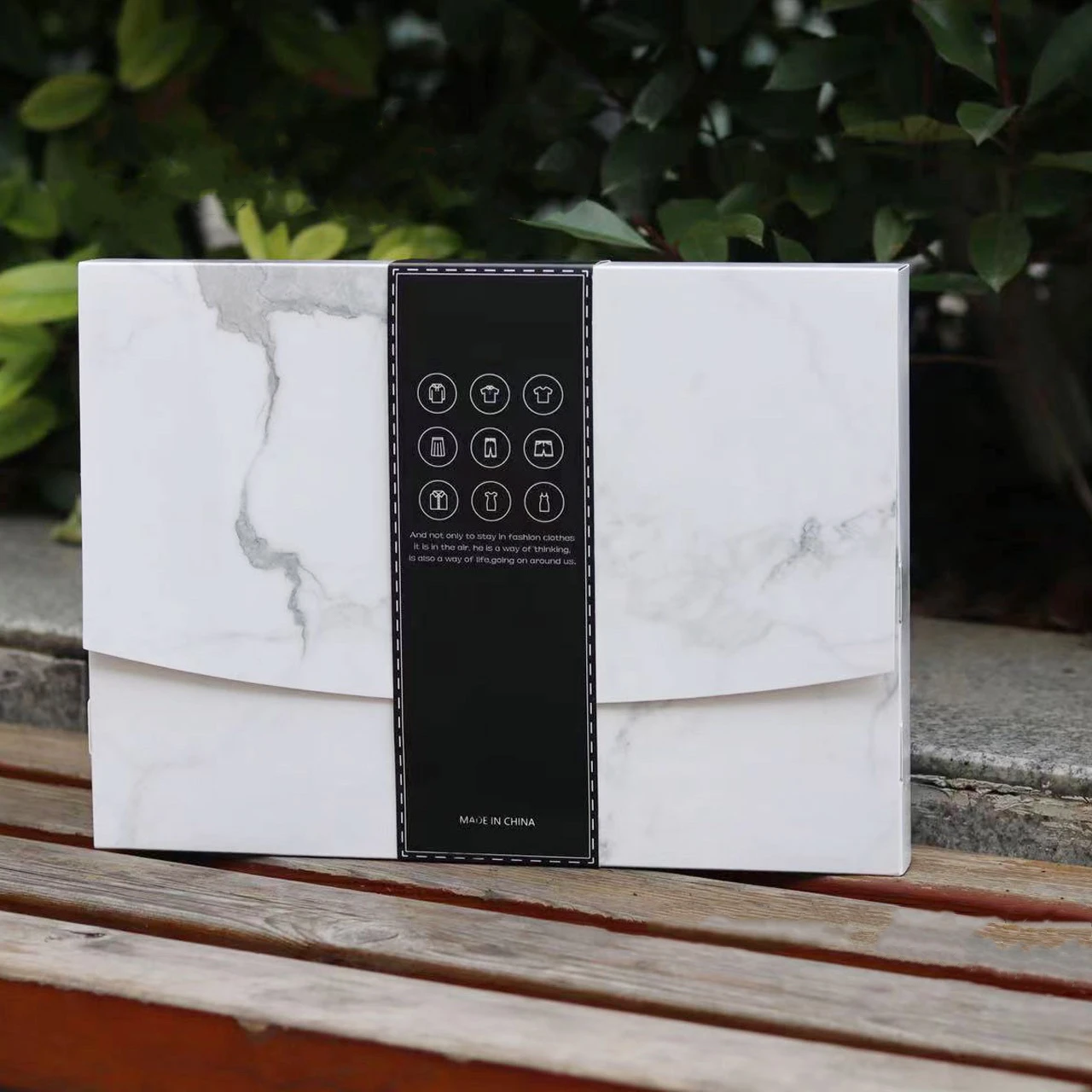 Custom Kraft Paper T-Shirt Box Envelope Packaging with Sleeve ...