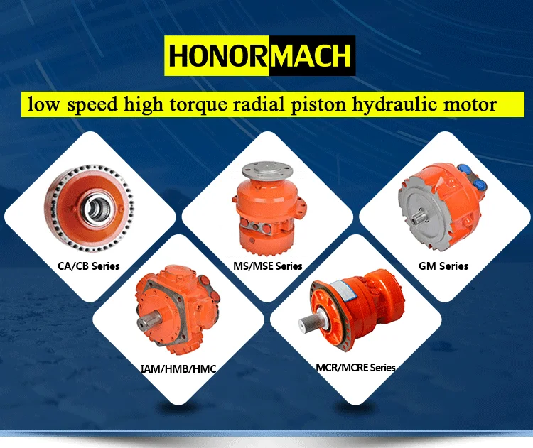 Poclain Ms Mse 02 Motor Hydraulic In Drive Wheel Radial Piston Motor ...