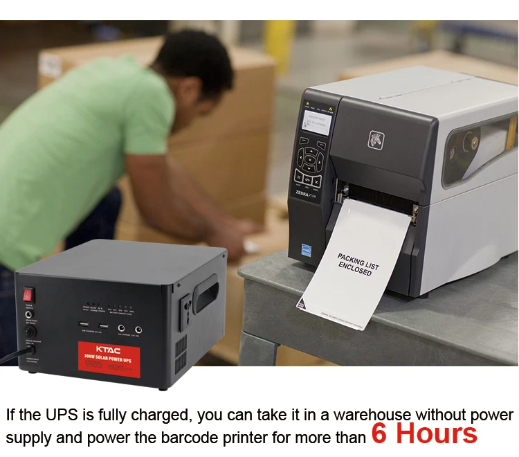 300w 500w Ups Solar Ups Solar Storage System Portable Power Station ...