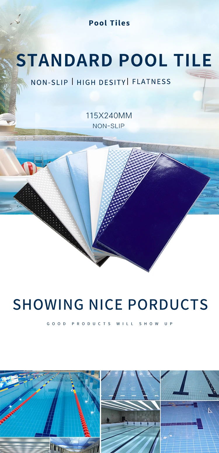 Anti-slip Swimming Pool Tiles by QIANXING - Durable & Stylish