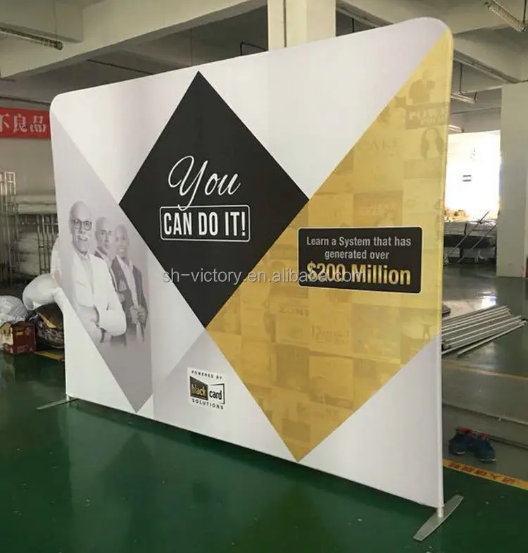 3x3 3x4 Exhibition Backdrop - Pop up Display Booths