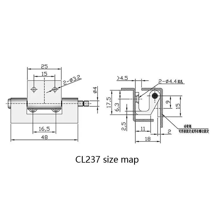 Stainless Cabinet Hinge - Durable & Versatile Solutions