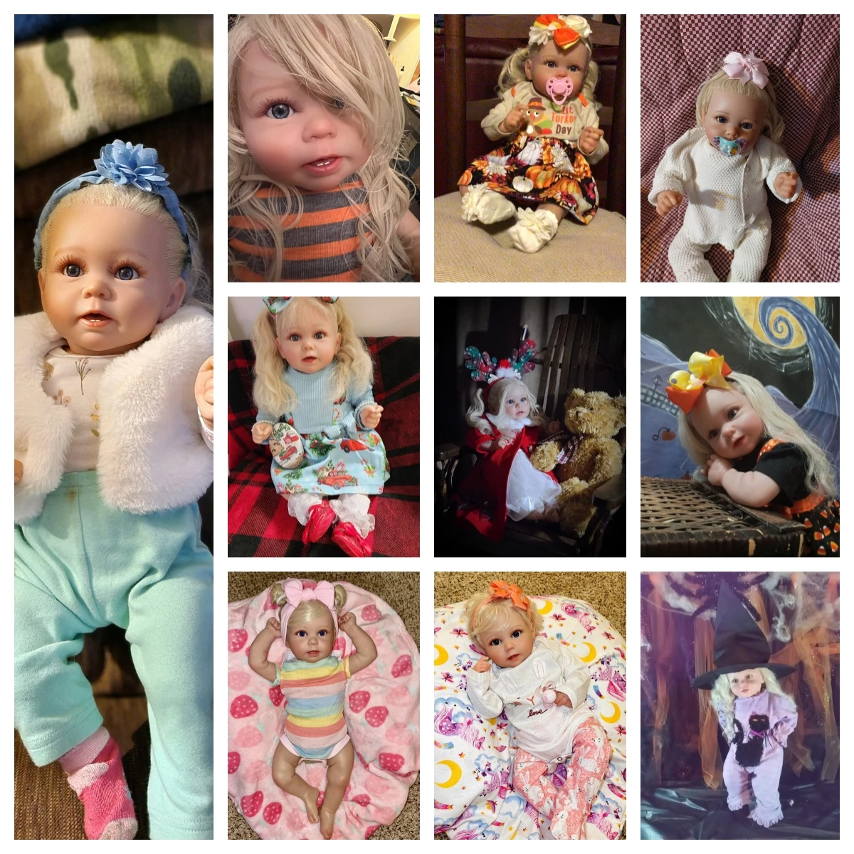 Handmade Realistic Reborn Baby Dolls - 20 Inch Vinyl