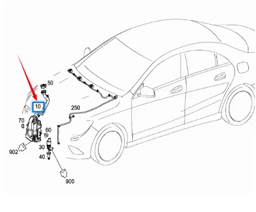 2468690120 For The Mercedes Cla C117 Canteen - Buy 2468690120,Canteen ...