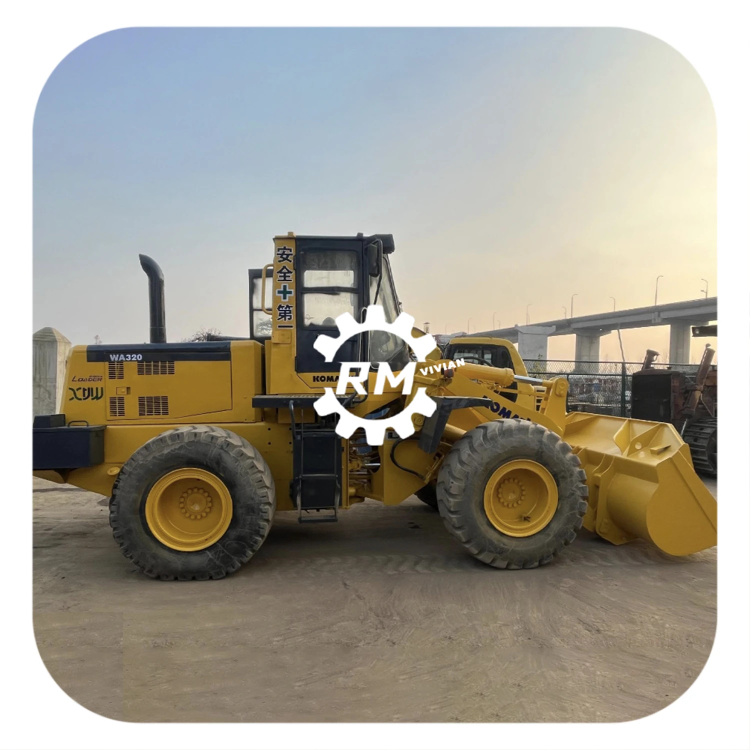 Komatsu Wa320 Used Front Loader High Quality With Good Price Engine As ...