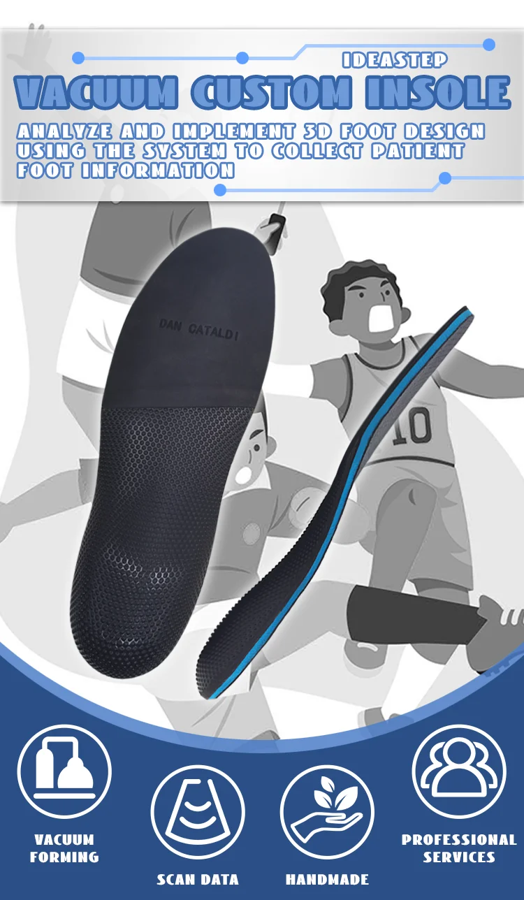 Ideastep Custom Orthotics Thermoplastic Insole Arch Plastic Custom Made ...