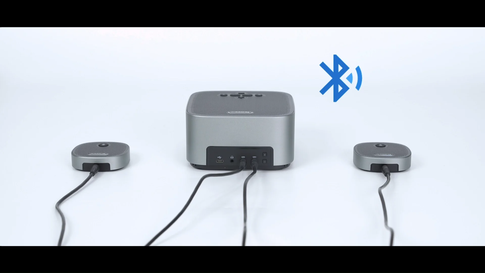 Bt/wireless/usb Conference Speakerphone Omnidirectional Microphone With ...