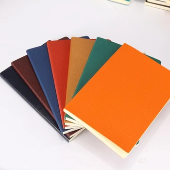 Luxury Business Custom Soft Cover A5 Leather Notepad Customized ...