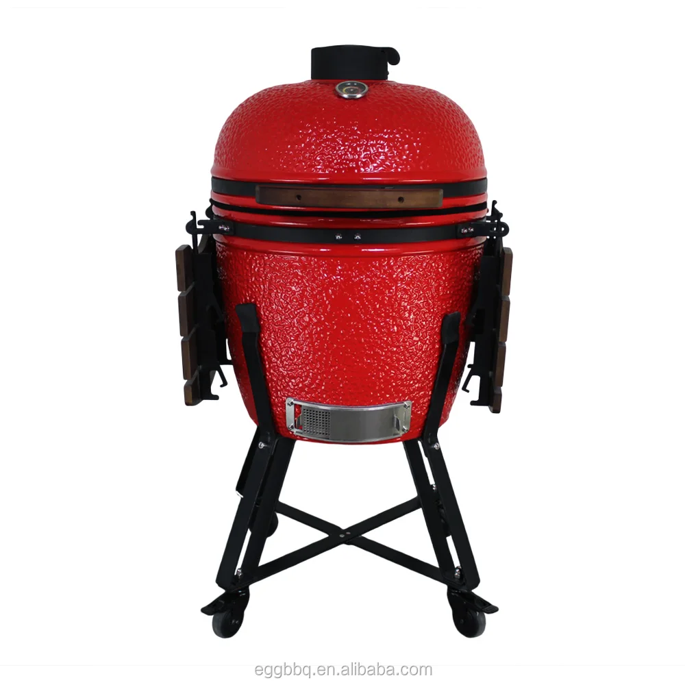 Seb Kamado 21inch Red Bbq Grills Camping Outdoor Barbecue Kamodo ...