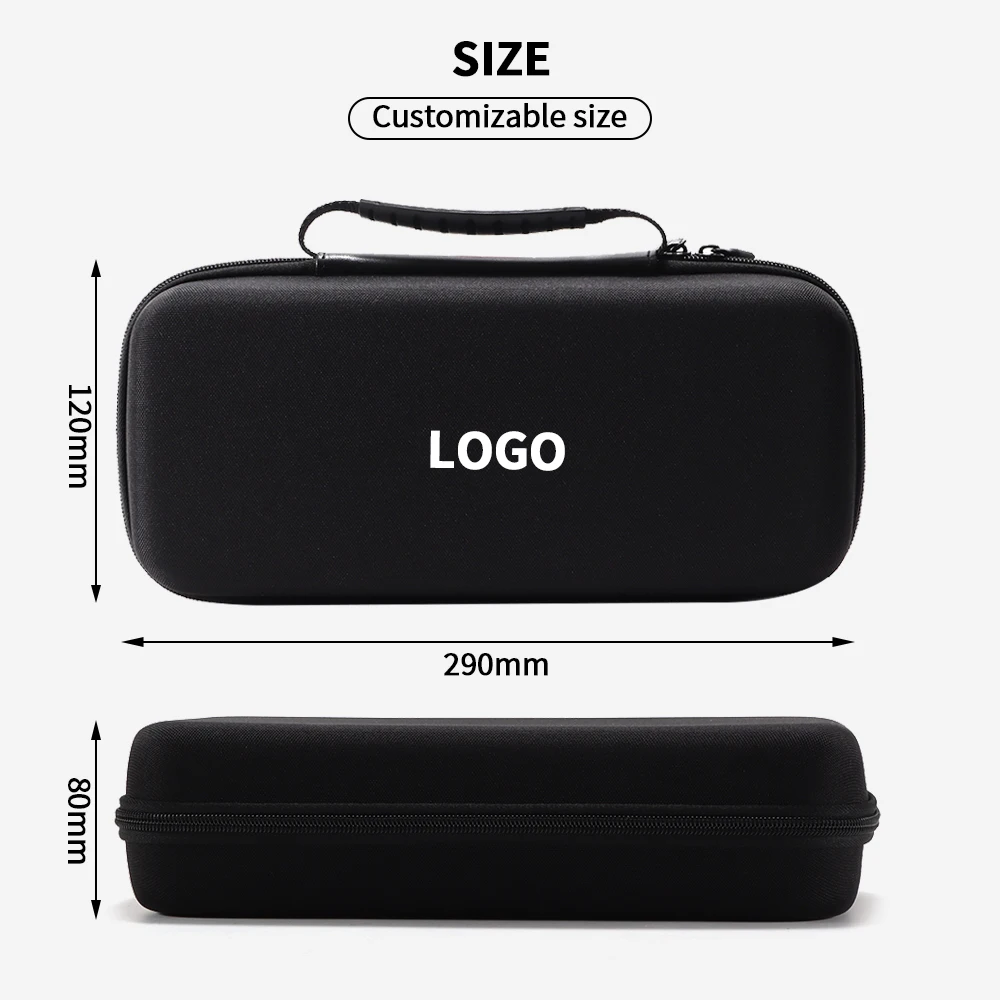 Small Custom Waterproof Eva Zipper Hard Pouches Gaming Case Portable ...