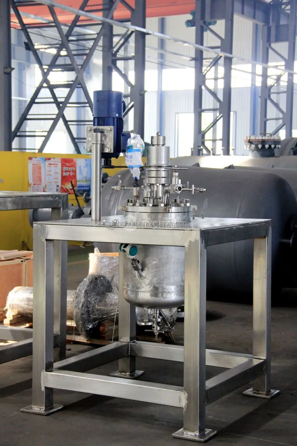 500l Electric Heating Cladding Pressure Reactor - Buy 500l Electric ...