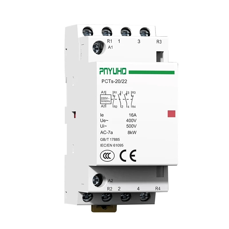 Household Contactor PCTs16AC230V Small Electromagnetic AC Module ...