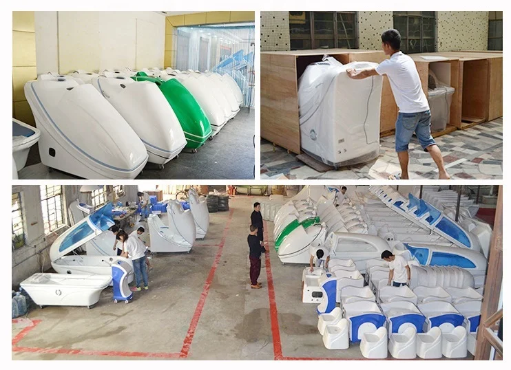 Space Spa Steam Spa Capsule With Massage Bed Dry Wet Therapy Sybaritic ...