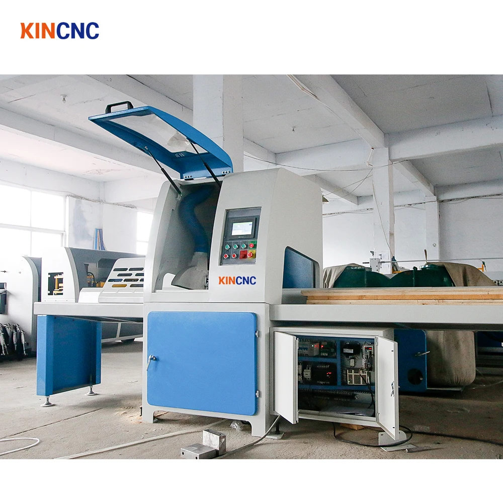 Kincnc Semi-auto Cut Off Saw Machine Large Circular Saw Blades Wood ...