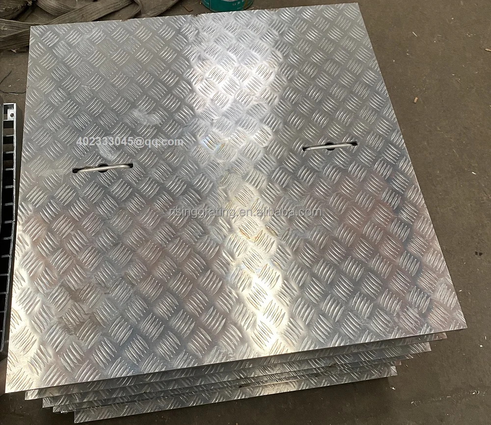 Chequered Plate Trench Covers - Durable & Versatile Solutions