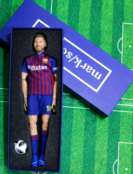 Messi 1/6 Action Figure - Perfect Madrid Souvenir Gift