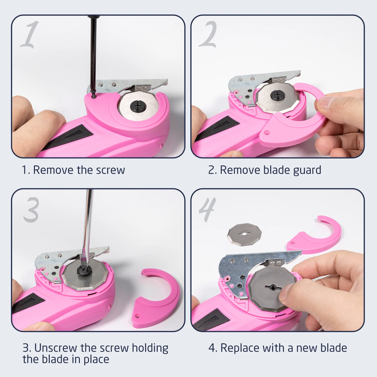 Cordless Electric Scissors - Precision Fabric Cutting