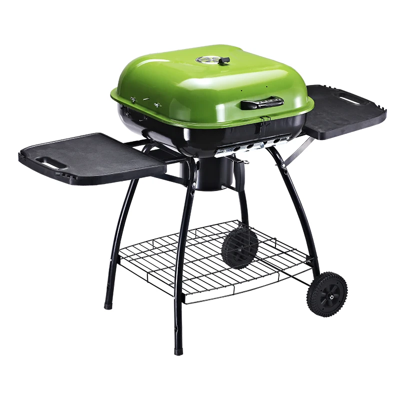 Portable Charcoal Grill With Dual Ventilation System For Benchtop Large ...