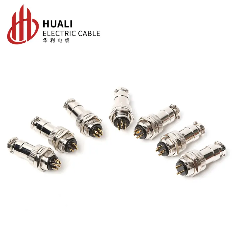 M16 Aeronautical Plug Socket Gx16f-2-3-4-5-6-7 Pin-8 Core Connector ...