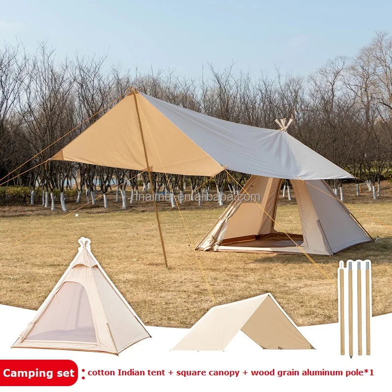 Luxury Glamping Teepee Yurt - High-Quality Multi-Person Tent