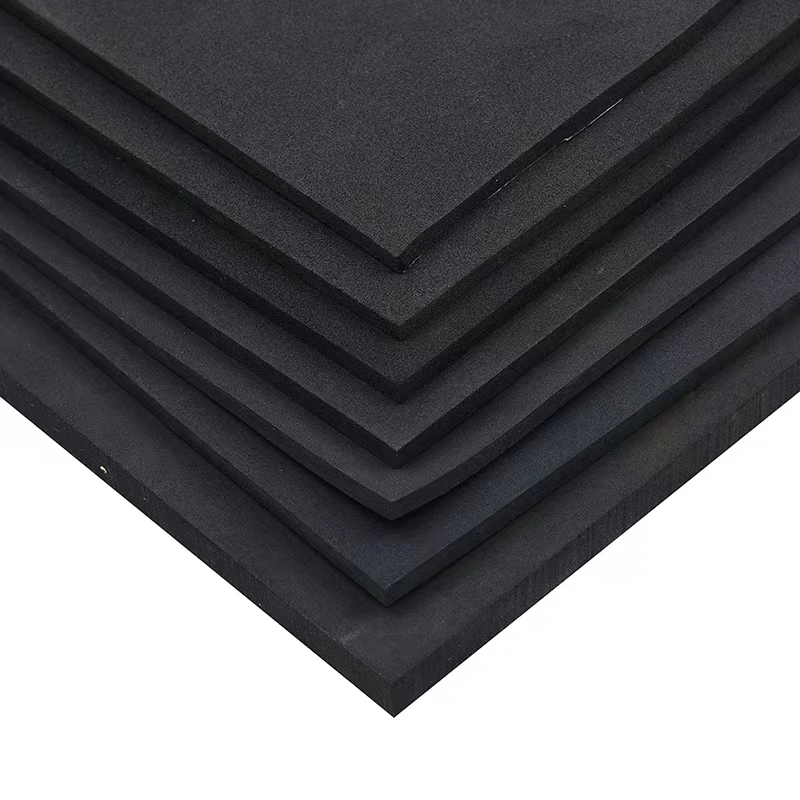 Oem Black 1~10mm Thickness Silicone/epdm/cr/eva/pe Sponge Rubber Foam ...