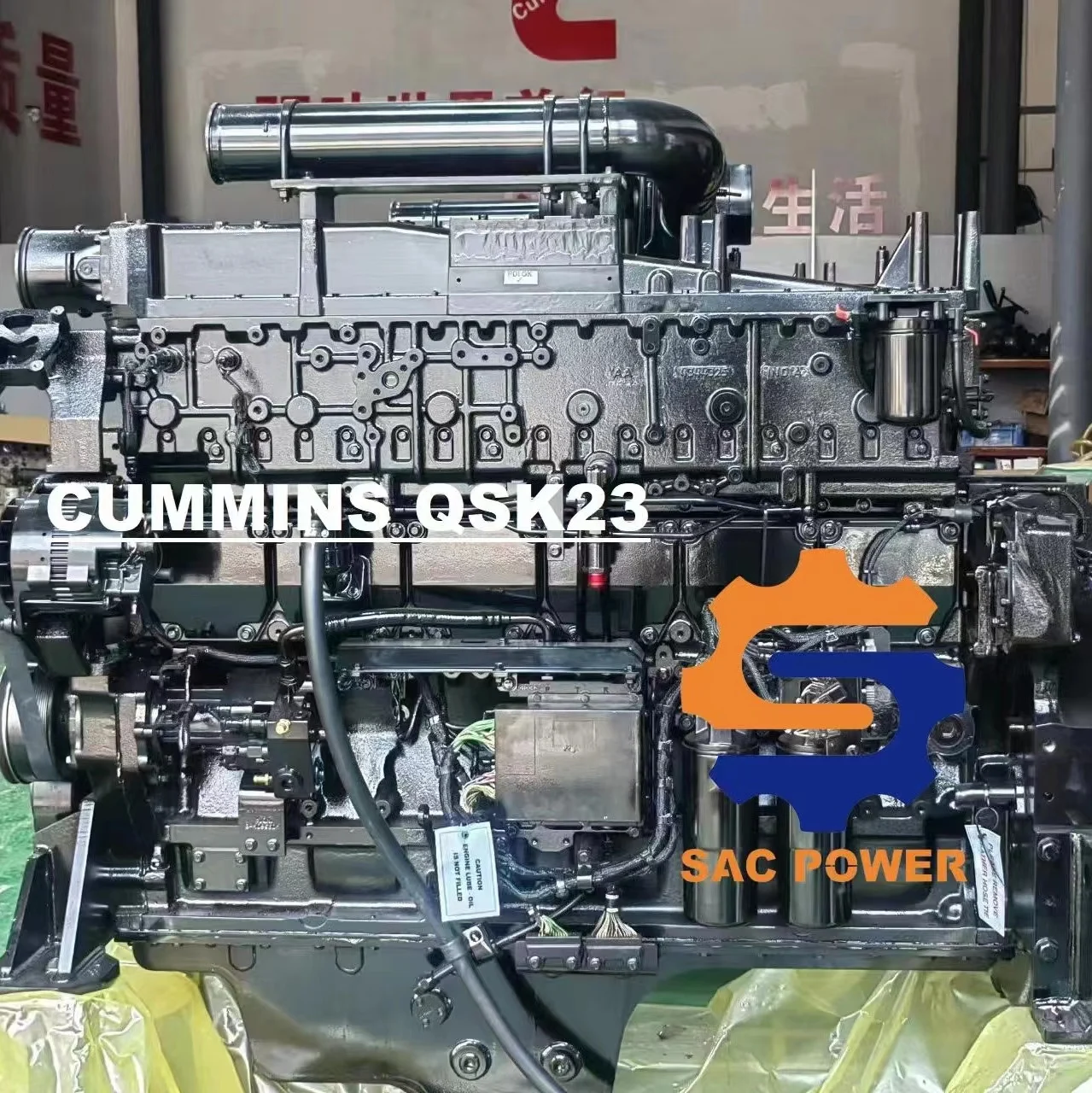 QSK23 CCEC/DCEC Cummins Diesel Engine QSK23 50L Multi-Cylinder New Construction Engine| Alibaba.com