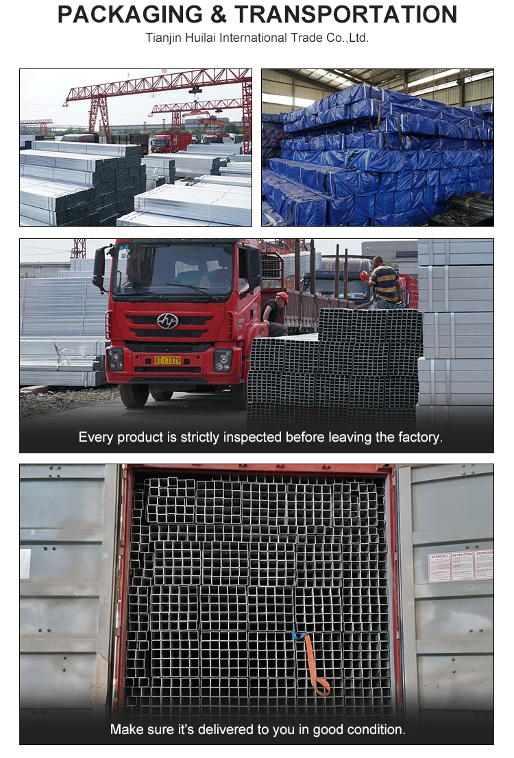 40x40 Square Tube Shs Hot Dipped Galvanized Square Steel Pipe - Buy Hot ...