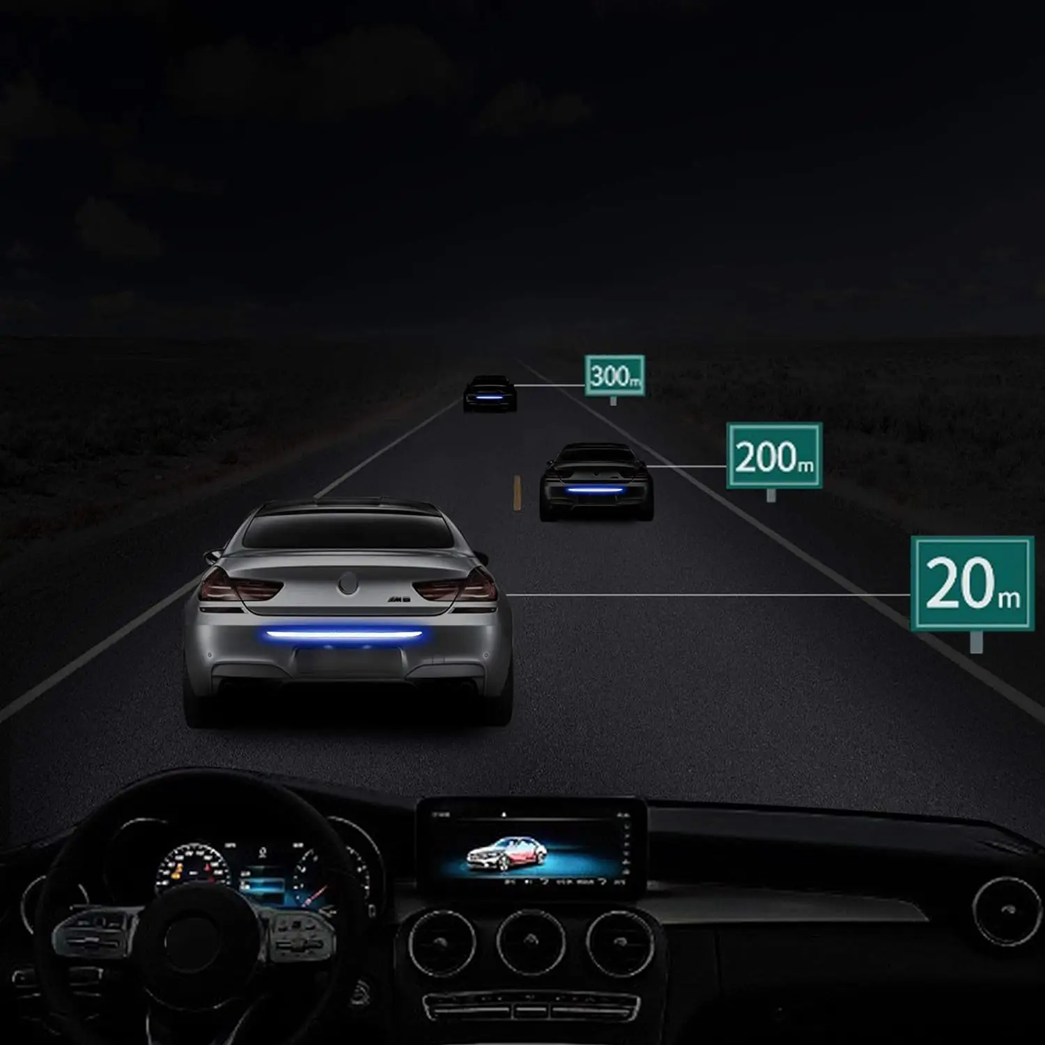 High-Intensity Night Visibility Reflective Decal Car Stickers Factory ...