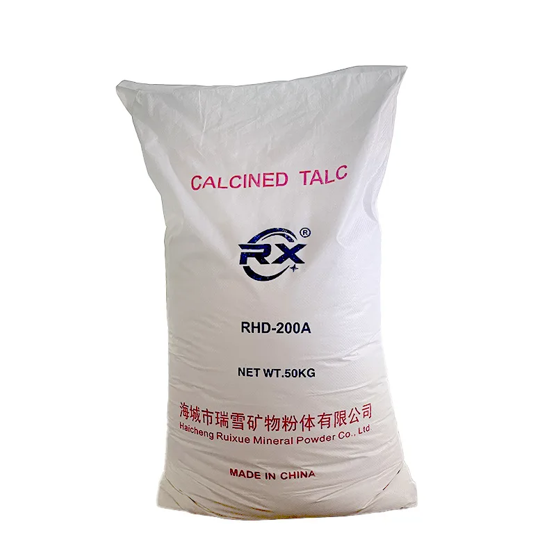 Industrial Grade Calcined Talcum Powder Sio2 Building Ceramic Green ...