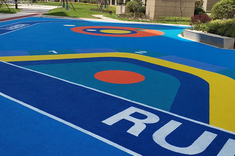 EPDM Rubber Super Elastic Flexible Waterproof Playground Polyurethane ...