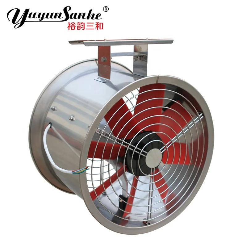 High Pressure Axial Fan Large Airflow Air Circulation Fan for ...