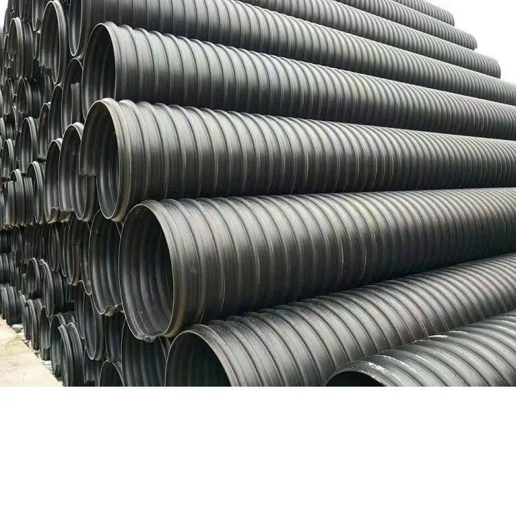 Super Pipes for Underground Storm Drainage Large Diameter Hdpe Steel ...