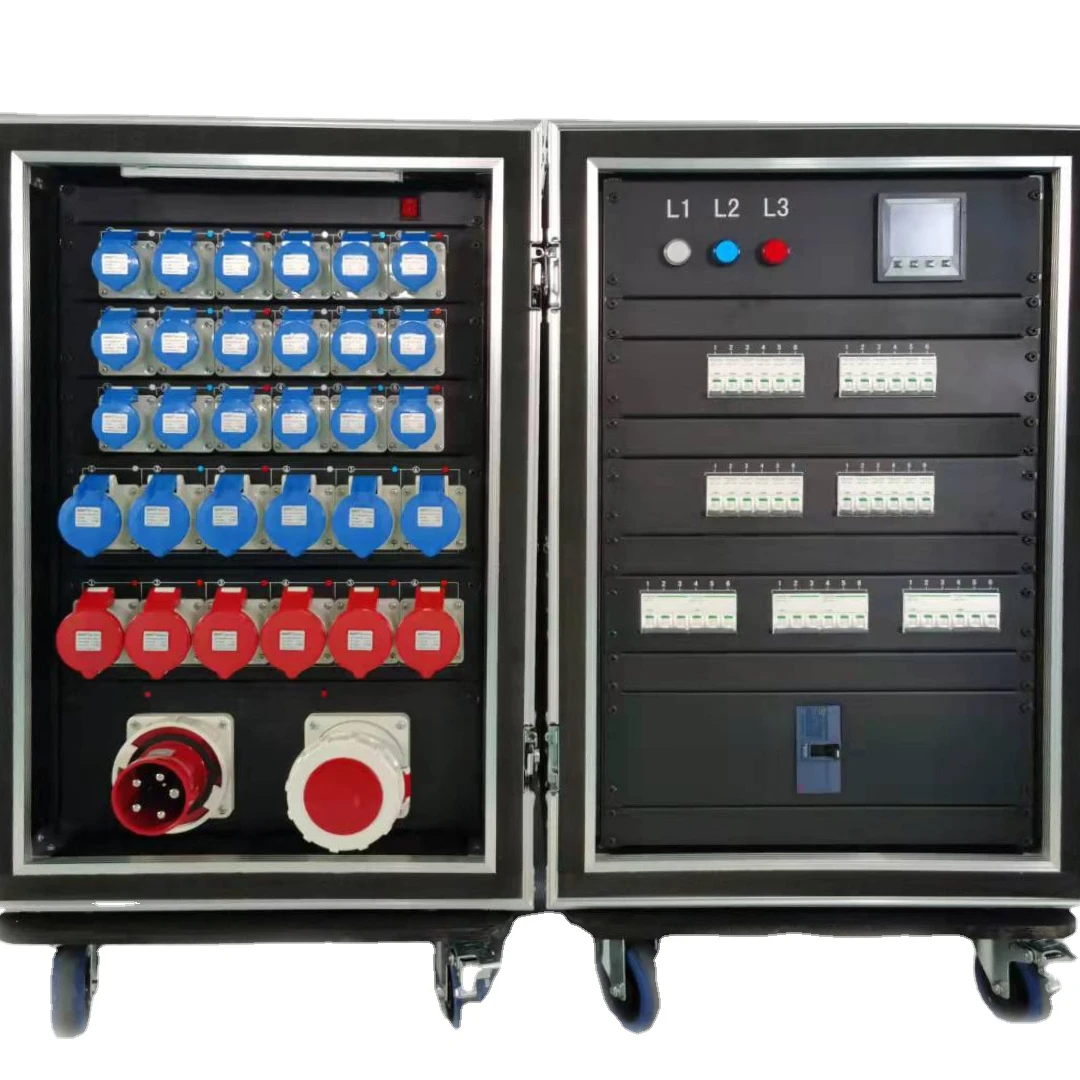 Alibaba.com: Large 3-Phase Camlock Power Rack with MCB DMX 12 Channels ...