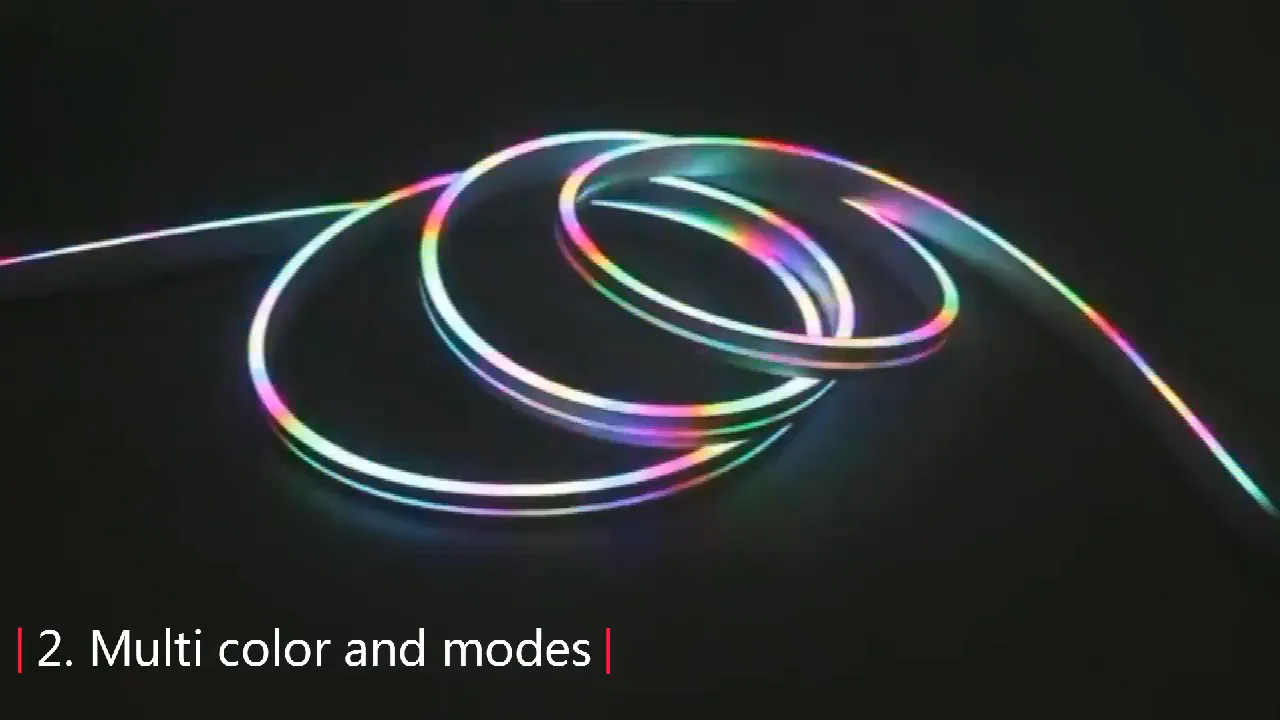 Rainbow Smart Digital Rgb Addressable 12v Flex Rope Led Outdoor ...