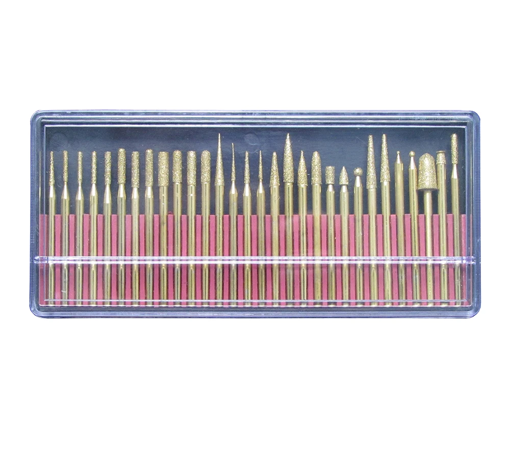 30pcs Diamond Mounted Point Set for Industrial Use