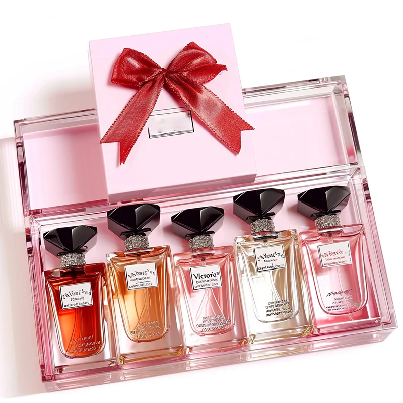 Cardboard Make Perfume Gift Set Storage Packaging Coffret De Parfum ...
