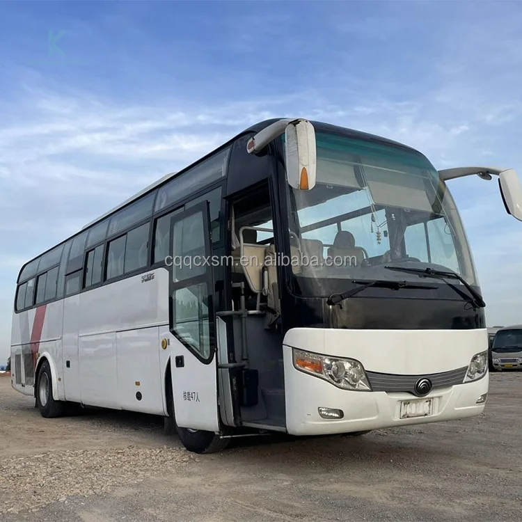 Zk6110 Diesel Engine Used Coach Bus Luxury Coaches Passenger Bus 47 ...