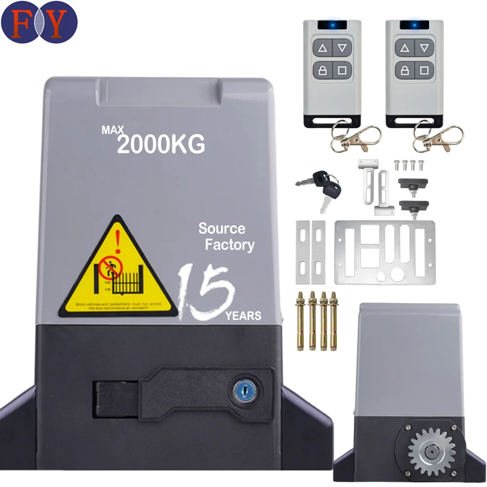 Modern 1200W 2000kg automatic sliding door operator motor automatic ...